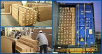 China Home or Mall Fluted Indoor 3D Slat WPC Wall with Nano Effect Wood Grain Decoration for sale