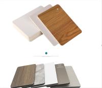 China Modern Marble Bamboo Charcoal Board Veneer Wall Panel with Classic Wood Grain Texture for sale