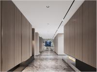 China WPC Marble Bamboo Charcoal Board Veneer for Administration Marble Fiber Wall Panel for sale