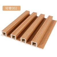 China 2.9m Fluted Indoor WPC Wall Panels 3D Slat Interiored Nano Effect Decoration for sale