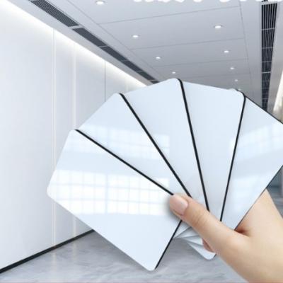 China ISO Certified 1.7cm Thickness Plastic Sheet Wall Paneling for Interior Decoration for sale
