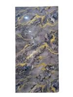 China Commerce Bamboo Charcoal Board Veneer Marble Fiber Wall Panel Customized Color for sale