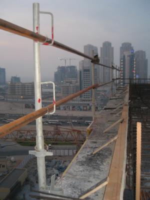 China Guardrail, handrail, slab formwork protection for sale