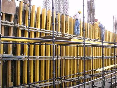 China Vertical formwork systems, vertical shuttering for buildings construction for sale