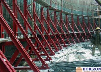 China Retaining wall concrete formwork with Single-side bracket for sale