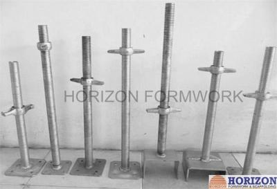 China Screwed jack base and U-head for sale