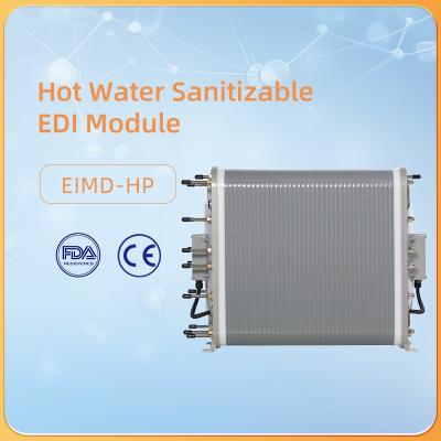 China High Temperature Resistant EDI Module Chemical Free Regeneration With 90-95% Recovery for sale