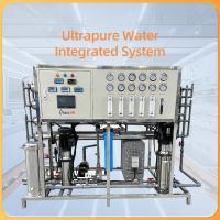 China Fully Automated UPW Water Treatment System with 5000 L/h Flow Rate and 18.2 MΩ·cm Resistivity for sale