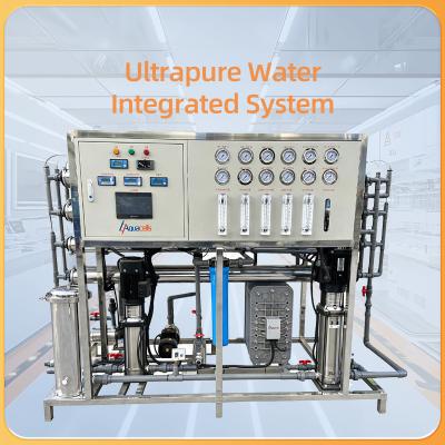 China Fully Automated UPW Water Treatment System with 5000 L/h Flow Rate and 18.2 MΩ·cm Resistivity for sale