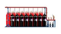 China External Storage Pressure FM200 Fire Extinguishing System QMP4.2/180W for sale