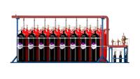 China External Storage Pressure FM200 Fire Extinguishing System QMP4.2/180W for sale