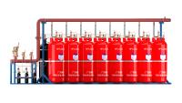 China External Storage Pressure FM200 Fire Extinguishing System QMP4.2/180W for sale