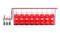 China External Storage Pressure FM200 Fire Extinguishing System QMP4.2/245W for sale