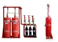 China 950kg/m3 4.2Mpa CCC 100L FM200 Fire Fighting System for sale