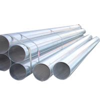 China Galvanized Steel Round Pipe 6 Inch OD 800mm Z275 Sch 40 Hot Dipped for sale