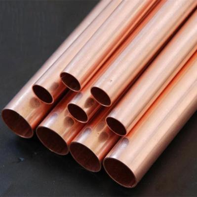 China C12000 Pure Copper Round Pipe 9mm OD 205MPa Corrosion Resistant 1-12m for sale