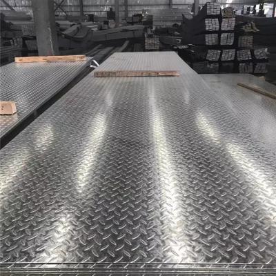 China ASTM 201 202 430 Embossed Diamond Steel Plate Q235 Q195 Q215 1.0-100mm Thickness for sale