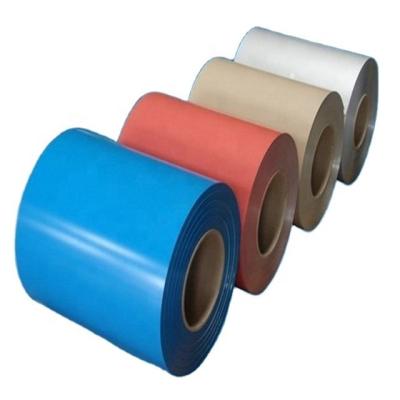 China Prepainted Galvanized Steel Coil PPGI 0.12-1.20mm Thickness RAL Color EN 10169 for sale