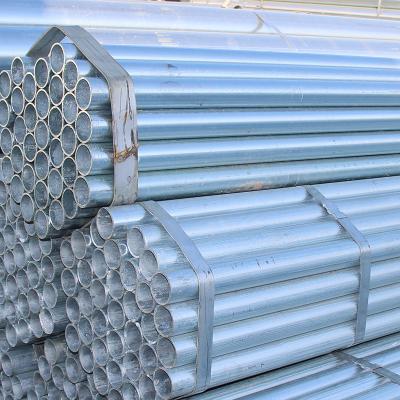 China Customized Galvanized DX52D+Z Steel Pipe 180g/m2 Zinc Coating for Oil Water Transfer for sale