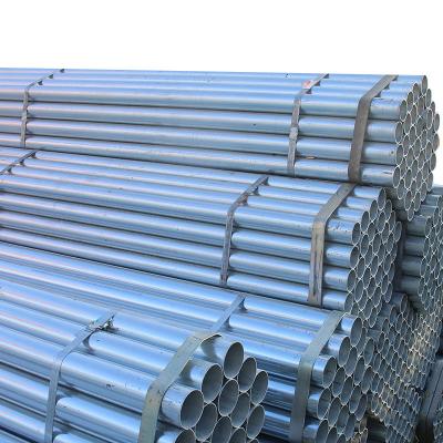 China ASTM Galvanized Steel Pipe 2 Inch Z60-Z275 Zinc Coating Painting Black for Construction for sale