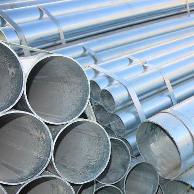 China Hot Dipped Galvanized Steel Pipe Dx51d Dx53d ERW 6mm 8mm Thick Z275 Zinc Coating for sale