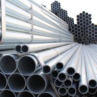 China Z90 Galvanized Steel Pipe DX51D DX52D DX53D For Support Frame for sale
