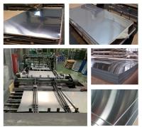 China DR8 Coated Thin Steel Metal Paint Tin Sheet 2.8/2.8 for Food Beverage Can 330mm for sale