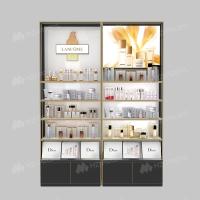 China DYaS-VK-5 Skincare Display Cabinet with 3mm Acrylic Light Box and Engraved Pattern for sale
