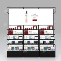 China KLNS-R5 Adjustable Shelves Skincare Display Cabinet with 5mm Thick White Glass for sale