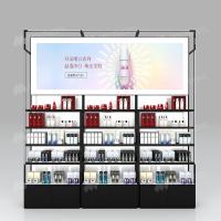 China KLNS-R5 Adjustable Shelves Skincare Display Cabinet with 5mm Thick White Glass for sale