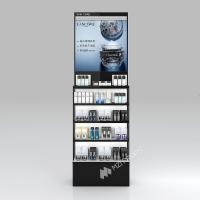 China KLNS-R6 40mm Thick Soft Film Light Box Skincare Display Cabinet with 5mm White Glass for sale