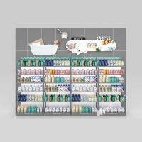 China YXiS-X4 Adjustable Shelves Skincare Display Cabinet with LED Strip Lights for sale