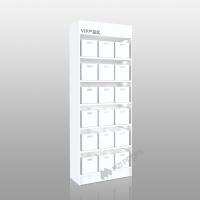 China ZhMS-V8 Adjustable Height Vip Product Storage Cabinet with White Acrylic Edges for sale