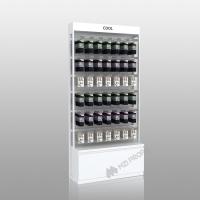China ZhMS-V10 T-Column with Adjustable Rods Skincare Display Cabinet for Airports for sale
