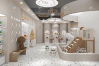 China 07-HXNYS Mom And Baby Model Store With Korean Cream Style for sale