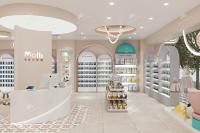 China 06-DBAS Maternity And Baby Store Design With Dopamine Style for sale