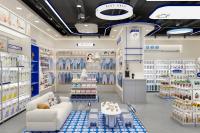 China 10-KLYLS Maternity And Baby Shop Display With Klein Blue Style for sale