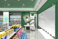 China 04-XDZYS Pharmacy Shop Display With Modern Professional Style for sale