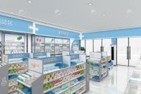 China 03-GJZYS Pharmacy Shop Design With Advanced Professional Style for sale