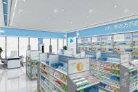 China 03-GJZYS Pharmacy Shop Design With Advanced Professional Style for sale