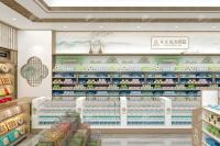 China 09-SYZSS Pharmacy Store Design With Elegant Chinese Style for sale