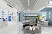China 03-GJZYS002, Advanced Professional Style Pharmacy Shop in Harbin featuring 275 Main Fixtures within 512 Sqm and Approx. $25,484 Budget for sale