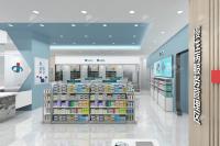 China 03-GJZYS002, Advanced Professional Style Pharmacy Shop in Harbin featuring 275 Main Fixtures within 512 Sqm and Approx. $25,484 Budget for sale