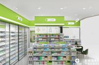 China 02-DYJYS001, Elegant and Simple Style Pharmacy Store in Shenzhen featuring 22 Main Fixtures within 52 Sqm and Approx. $7,857 Budget for sale
