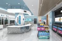 China 03-GJZYS002, Advanced Professional Style Pharmacy Shop in Harbin featuring 275 Main Fixtures within 512 Sqm and Approx. $25,484 Budget for sale