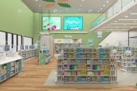 China 02-DYJYS003, Elegant and Simple Style Pharmacy Store in Xining featuring 52 Main Fixtures within 154 Sqm and Approx. $10,185 Budget for sale