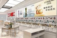 China 13-ZMeS005, Zhenmei Series Cosmetic Shop in Yingcheng featuring 27 Main Fixtures within 71 Sqm and Approx. $8,806 Budget for sale