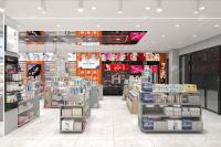 China 01-BJiS003, Platinum Series Cosmetic Shop in Shaanxi featuring 45 Main Fixtures within 127 Sqm and Approx. $12,103 Budget for sale