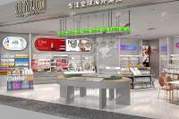 China 10-YHeS001, Galaxy Series Cosmetic Shop in Hubei featuring 22 Main Fixtures within 95 Sqm and Approx. $9,045 Budget for sale