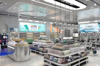 China 12-YZoS001, Metaverse Series Cosmetic Shop in Lianyungang featuring 27 Main Fixtures within 145 Sqm and Approx. $10,769 Budget for sale